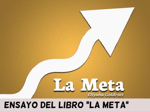 Ensayo del libro "La meta" de Eliyahu M. Goldratt - Ensayos Cortos