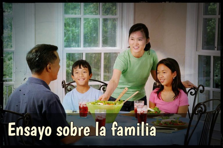 Ensayo sobre la familia - Ensayos Cortos